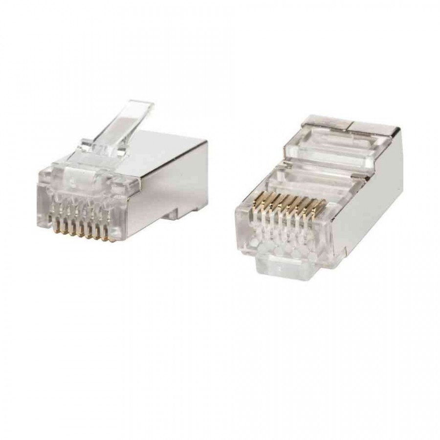 Caja Conector Rj45 Cat 6 Aluminio - X100pcs